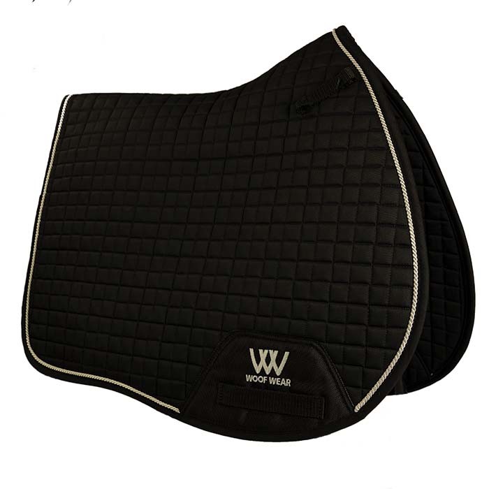 Woof Wear GP Saddle Cloth Colour Fusion (Black) - Old Dairy Saddlery