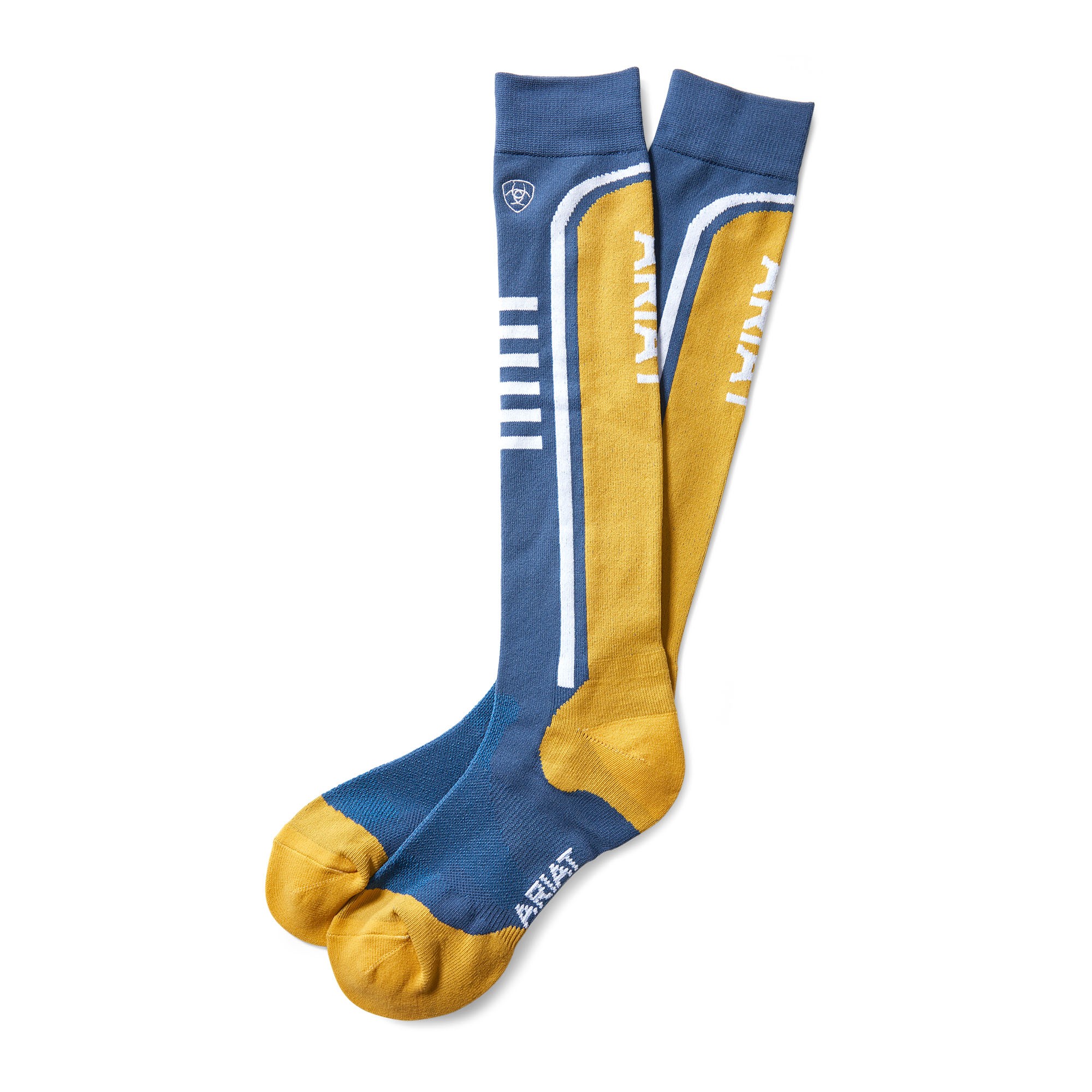 Ariat TEK Slimline Performance Socks (Blue Dawn/Sunshade) - Old Dairy ...