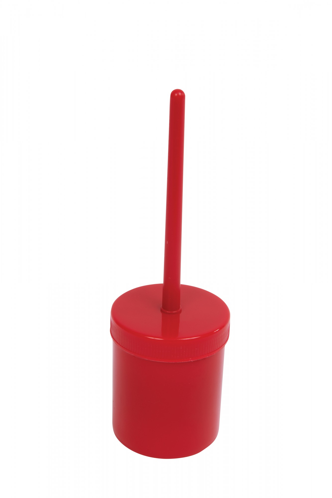 Roma Hoof Oil Brush With Bottle (Red) - Old Dairy Saddlery