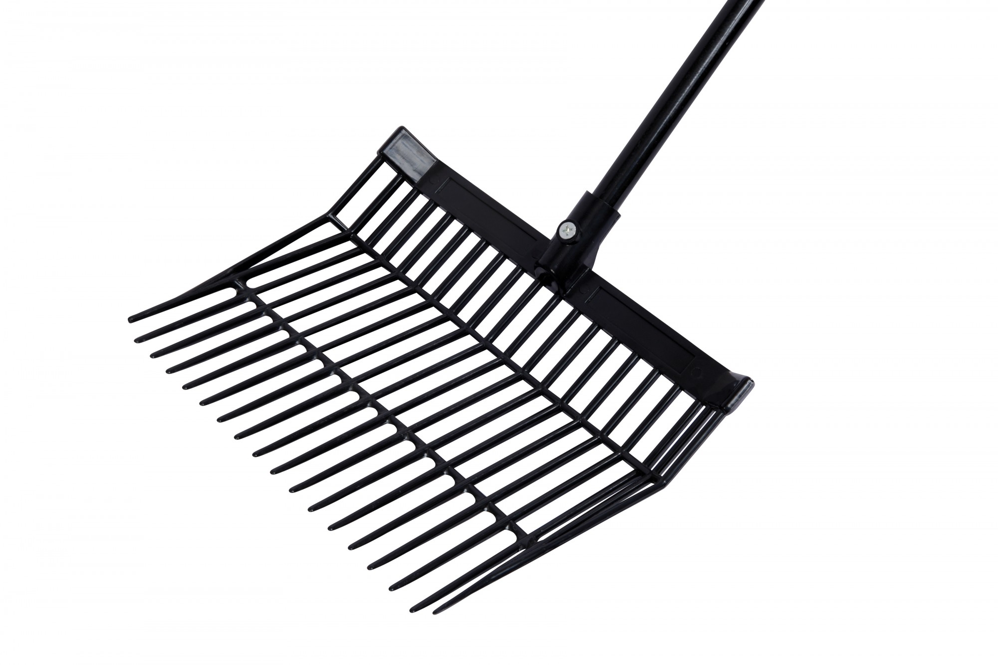 Roma Revolutionary Stable Rake With Handle (Black) - Old Dairy Saddlery