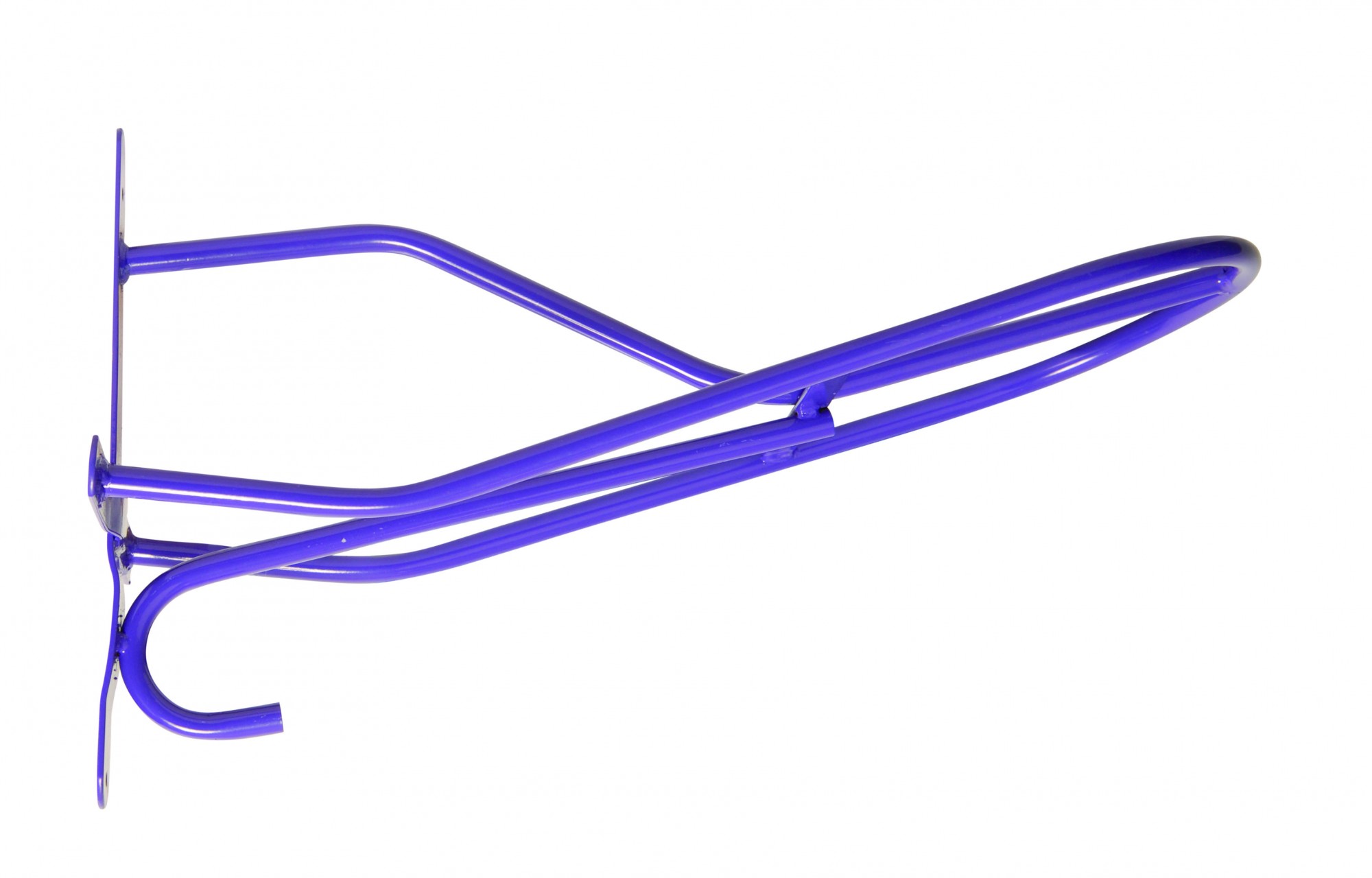 Roma Shaped Metal Saddle Rack (Purple) - Old Dairy Saddlery