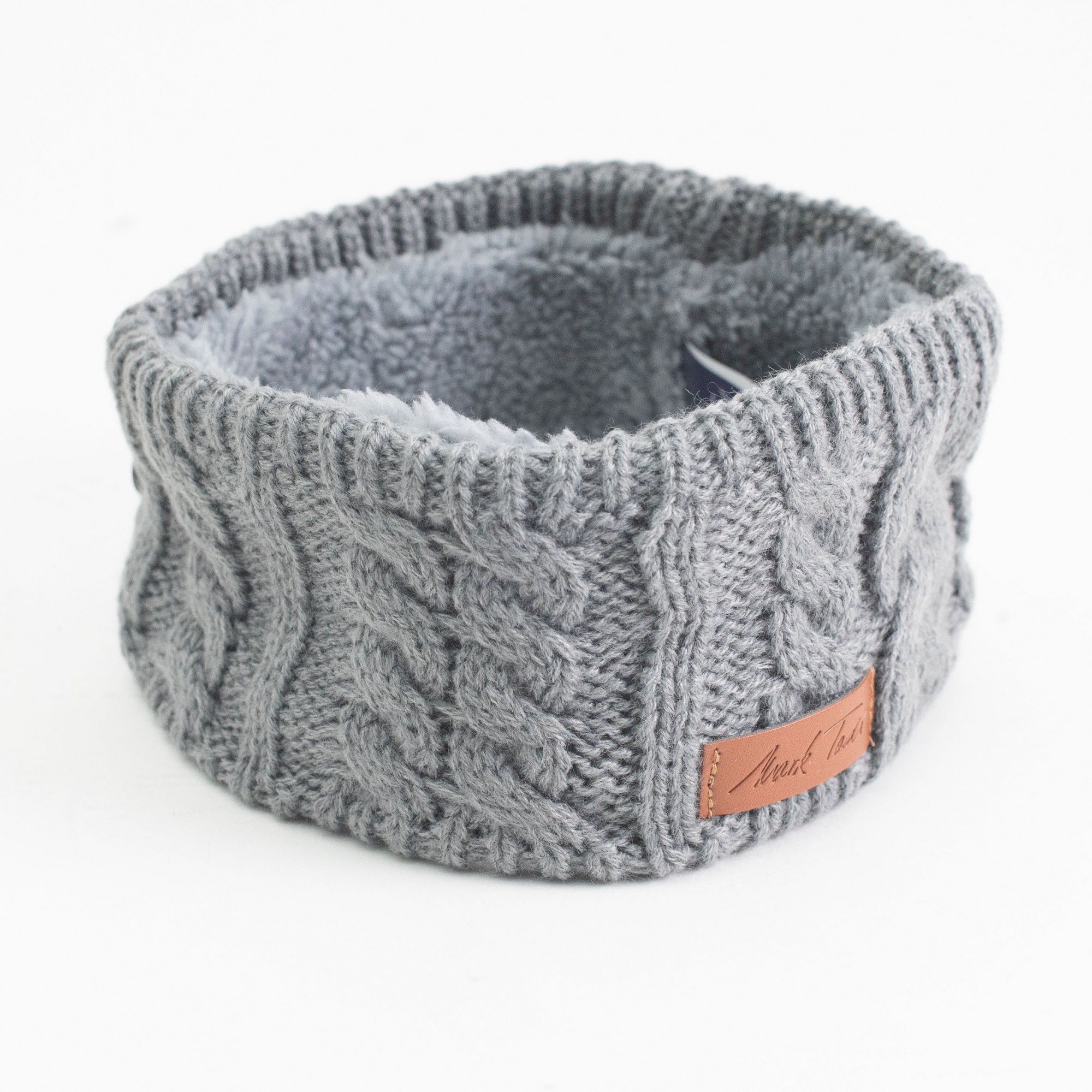 Mark Todd Knitted Headband (Anthracite Grey) - Old Dairy Saddlery