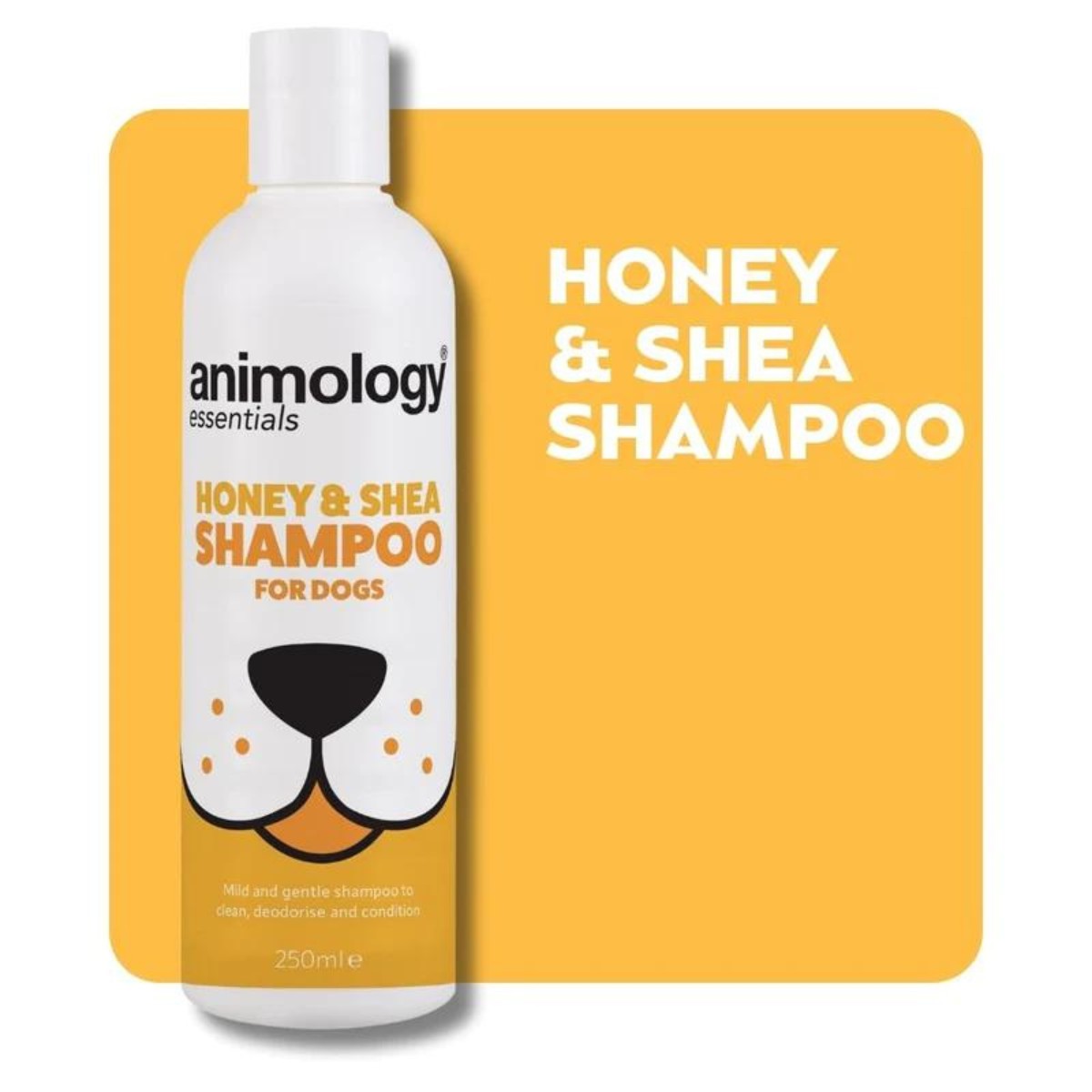 Animology Essentials Honey & Shea Shampoo (250 ml) - Old Dairy Saddlery