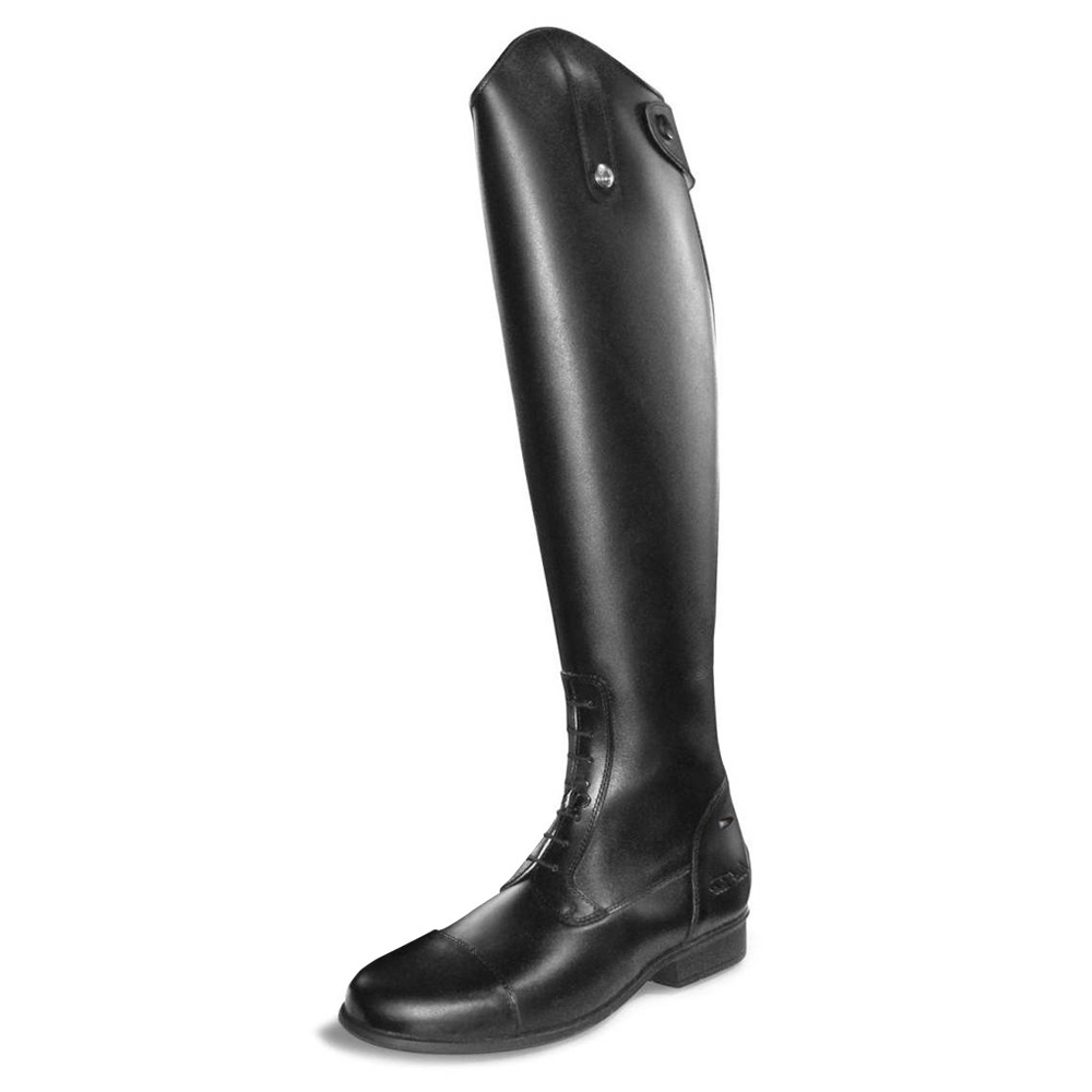 Mark Todd Adults Long Leather Field Boots Black - Old Dairy Saddlery