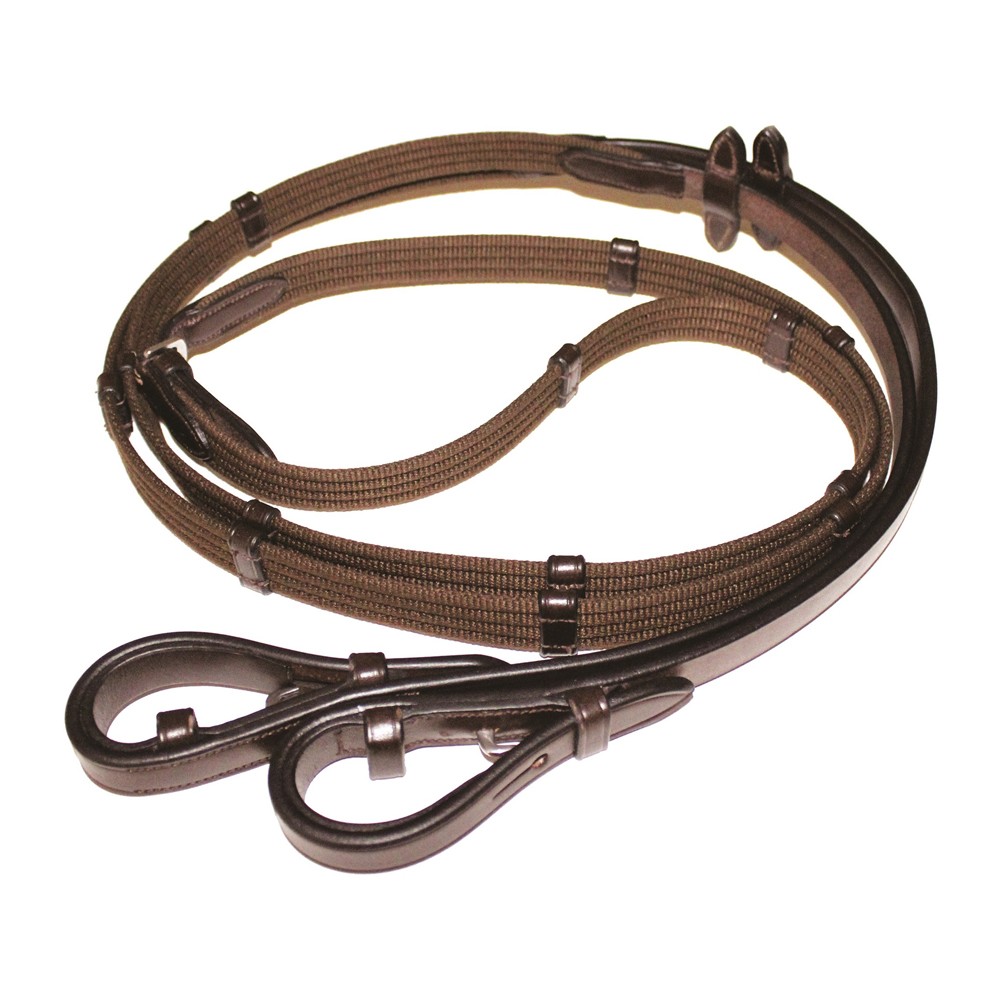 Mark Todd Continental Reins Havana - Old Dairy Saddlery