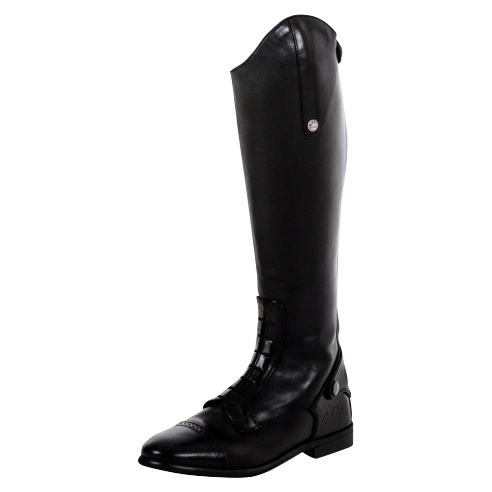 Mark Todd Adults Long Leather Competition Field Boot Black - Old Dairy ...