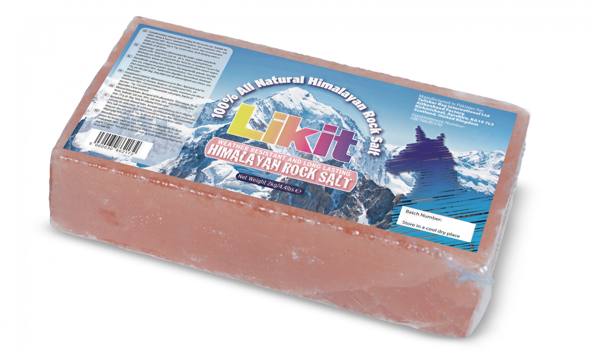 The Likit Himalayan Rock Salt Lick Brick - Old Dairy Saddlery