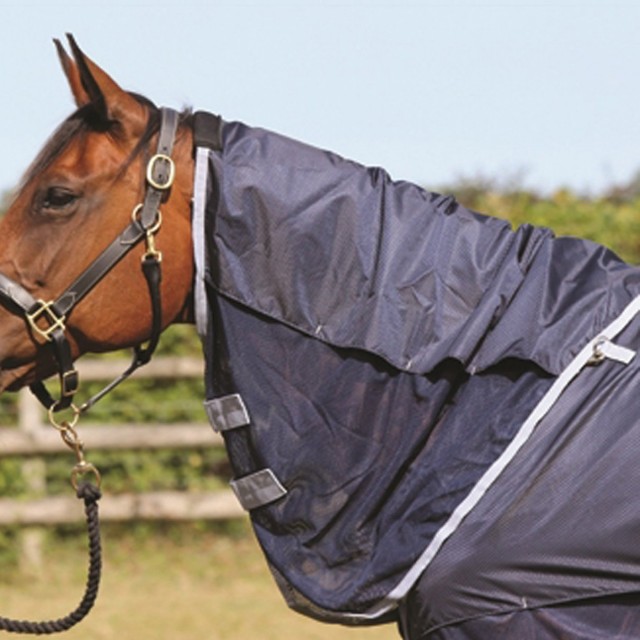 Mark Todd Showerproof Multi Purpose Fly Neck Cover (Navy) - Old Dairy ...